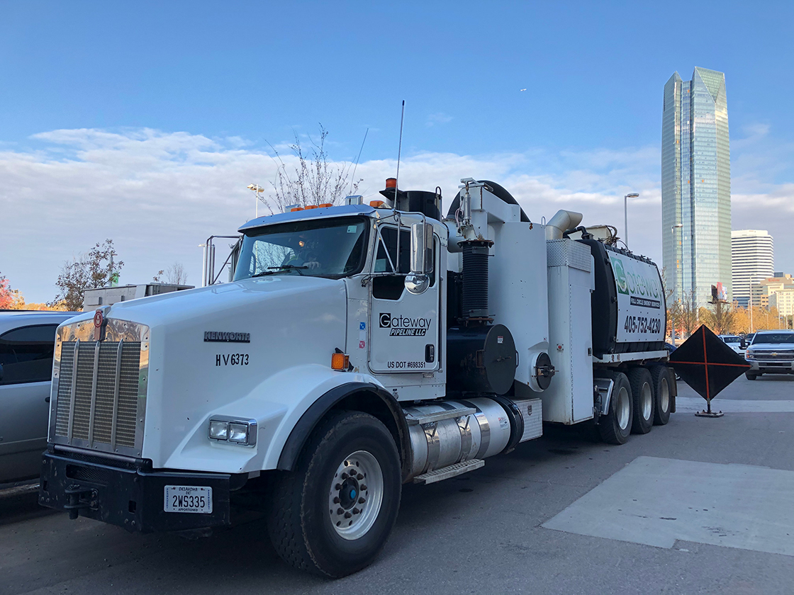 Hydrovac Devon Tower | Gateway Land Survey